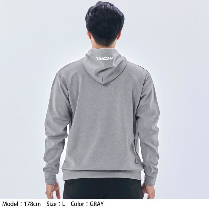 RSU642 ウォームライド プルオーバーフーディ GRAY｜上半身インナー